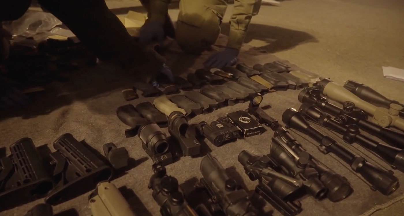 IDF discovers Palestinian arms network, seizes hundreds of weapons