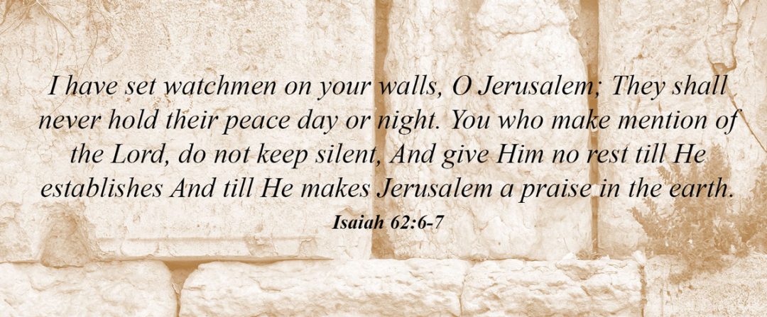 CUFI Prayer | Christians United for Israel