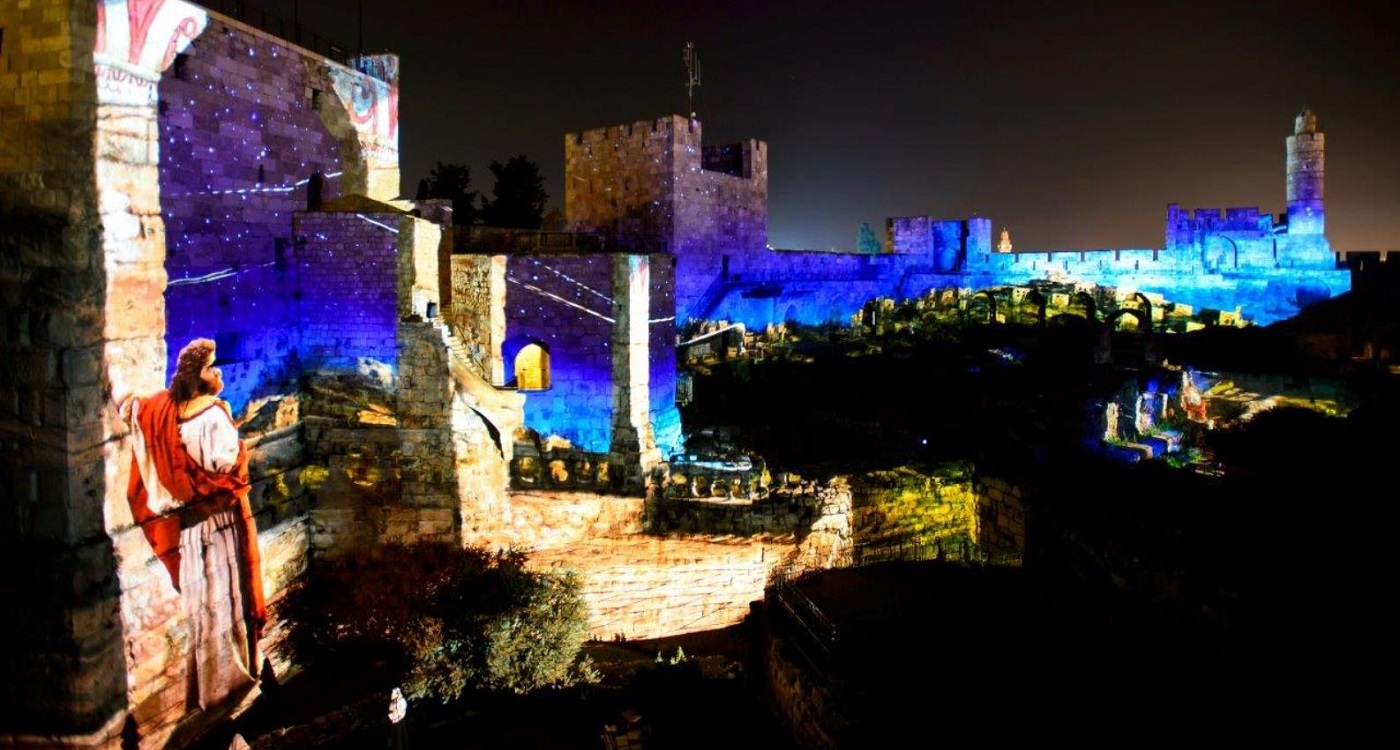 Jerusalem's incredible new light show projects King David's story onto ...