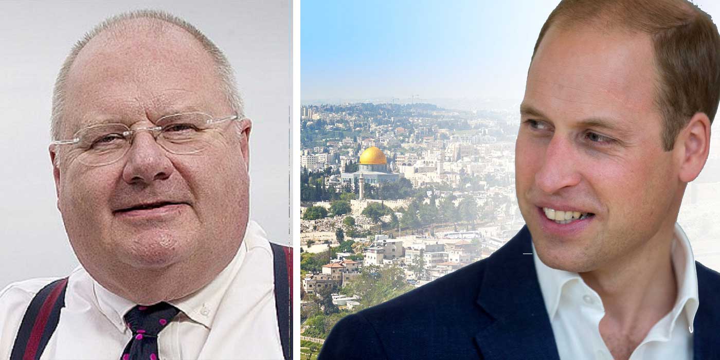 "William will see the real Israel we know and love" - Lord Eric Pickles