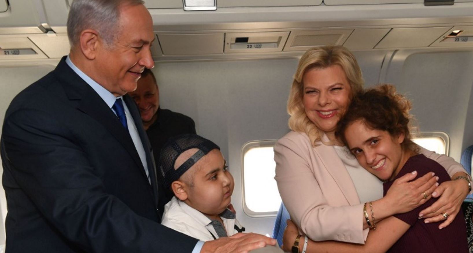 PM Netanyahu and Sara take kids fighting cancer to England's World Cup ...