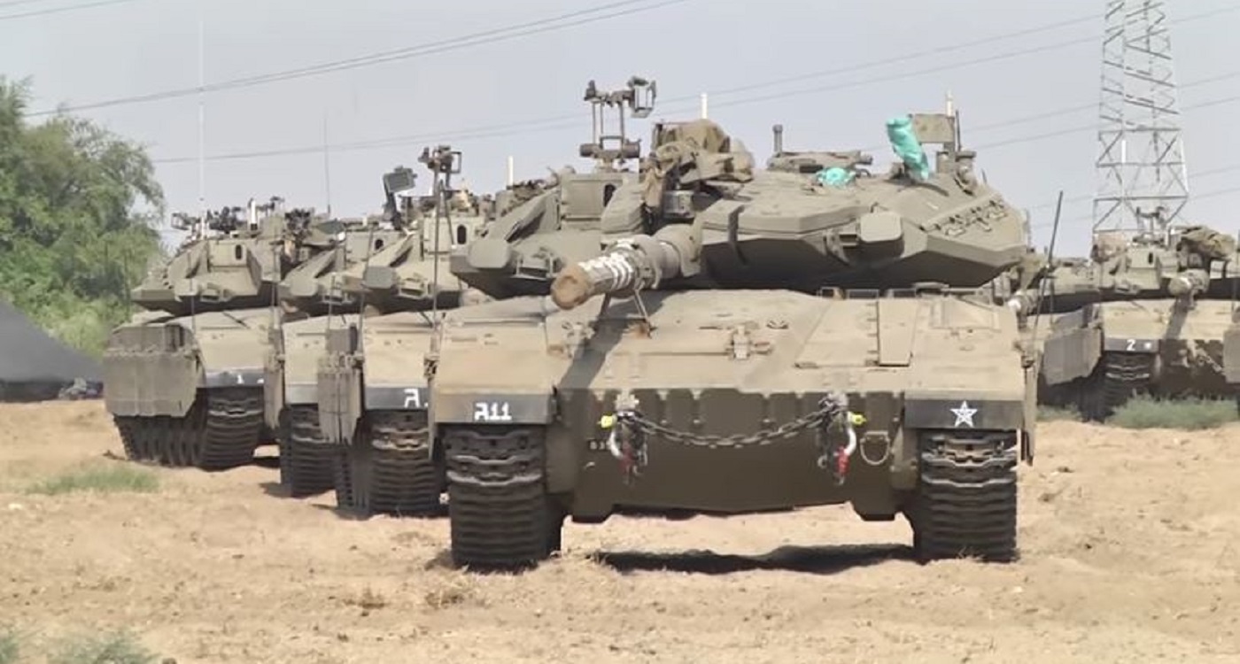 Israel deploys dozens of tanks to Gaza border amid escalation of ...