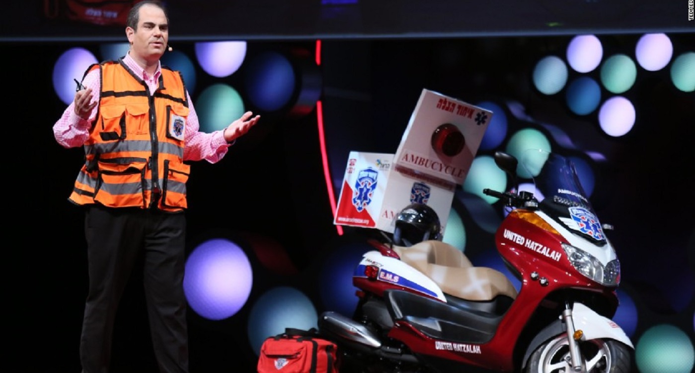 Must watch video about Israel's fastest ambulance goes viral