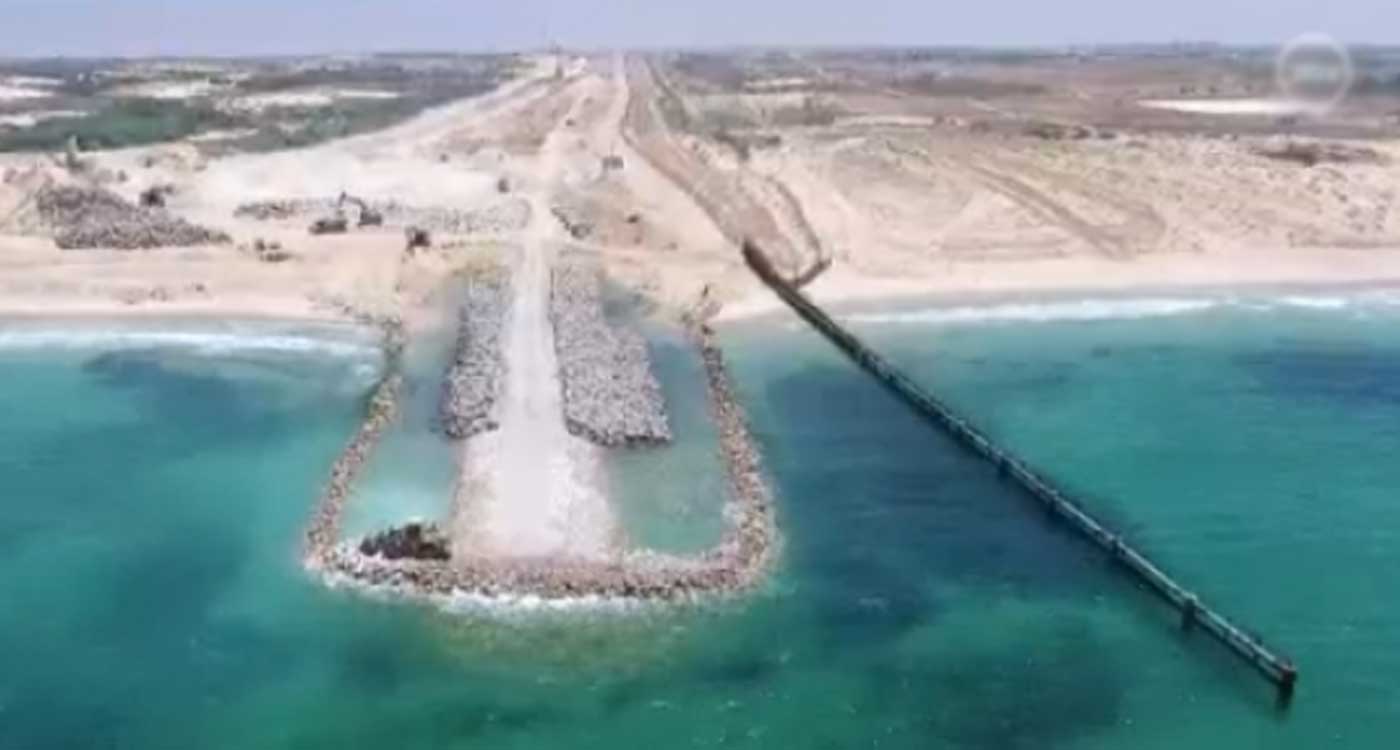 Israel creates high tech sea barrier to protect against Hamas terrorism ...