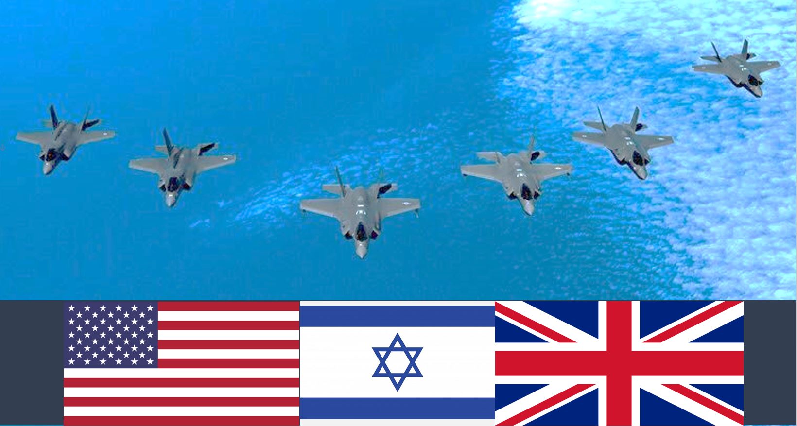 Incredible! Britain joins Israel and USA in first ever F-35 fighter jet ...
