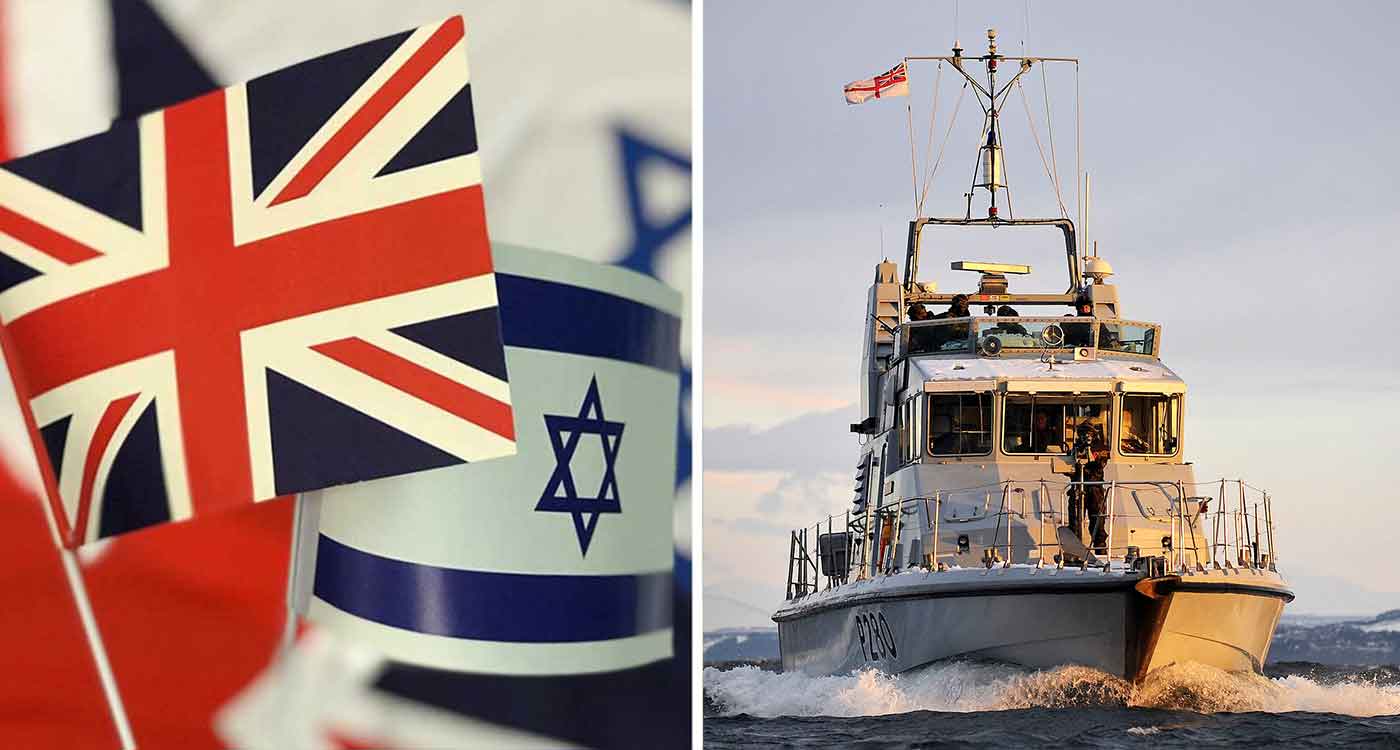 Royal Navy and Israel Navy train together for medical emergencies at sea
