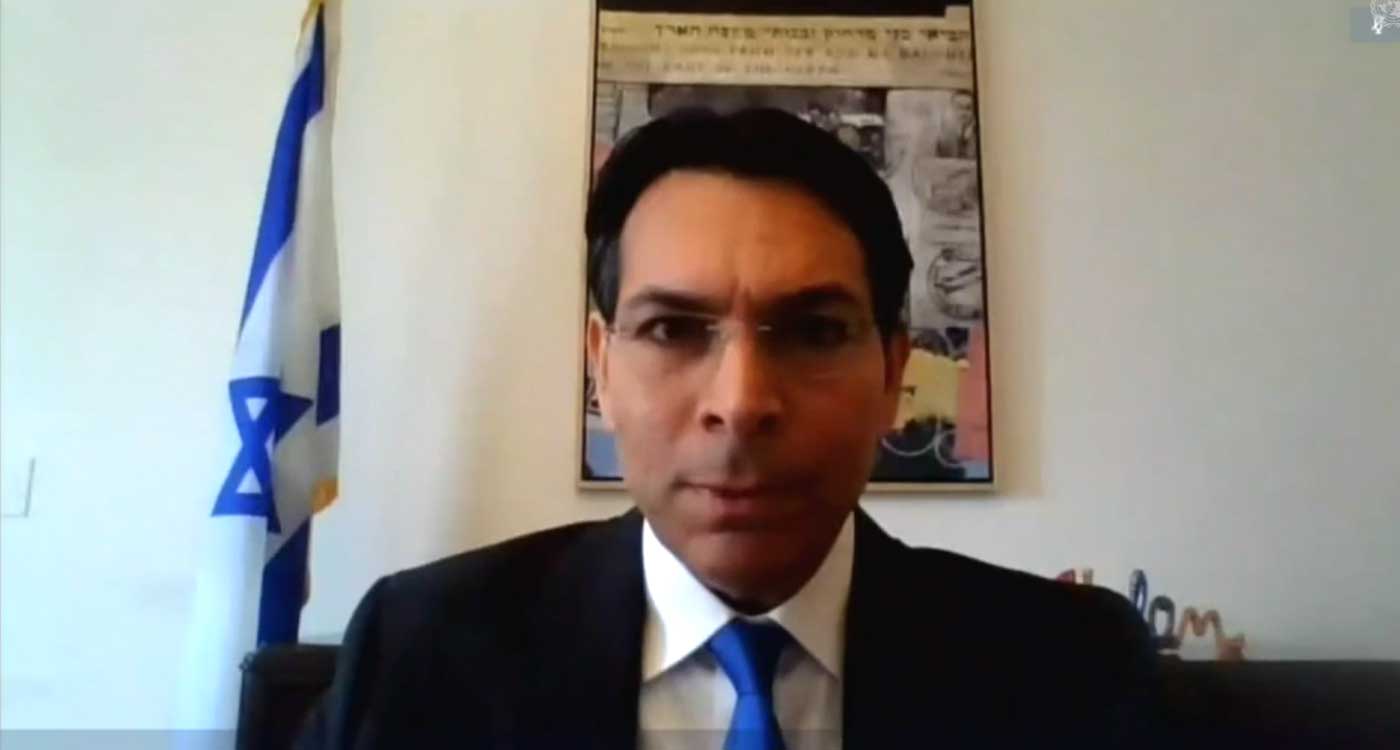Israel's Danon calls PA "shameless liars" who "spread anti-Semitic ...