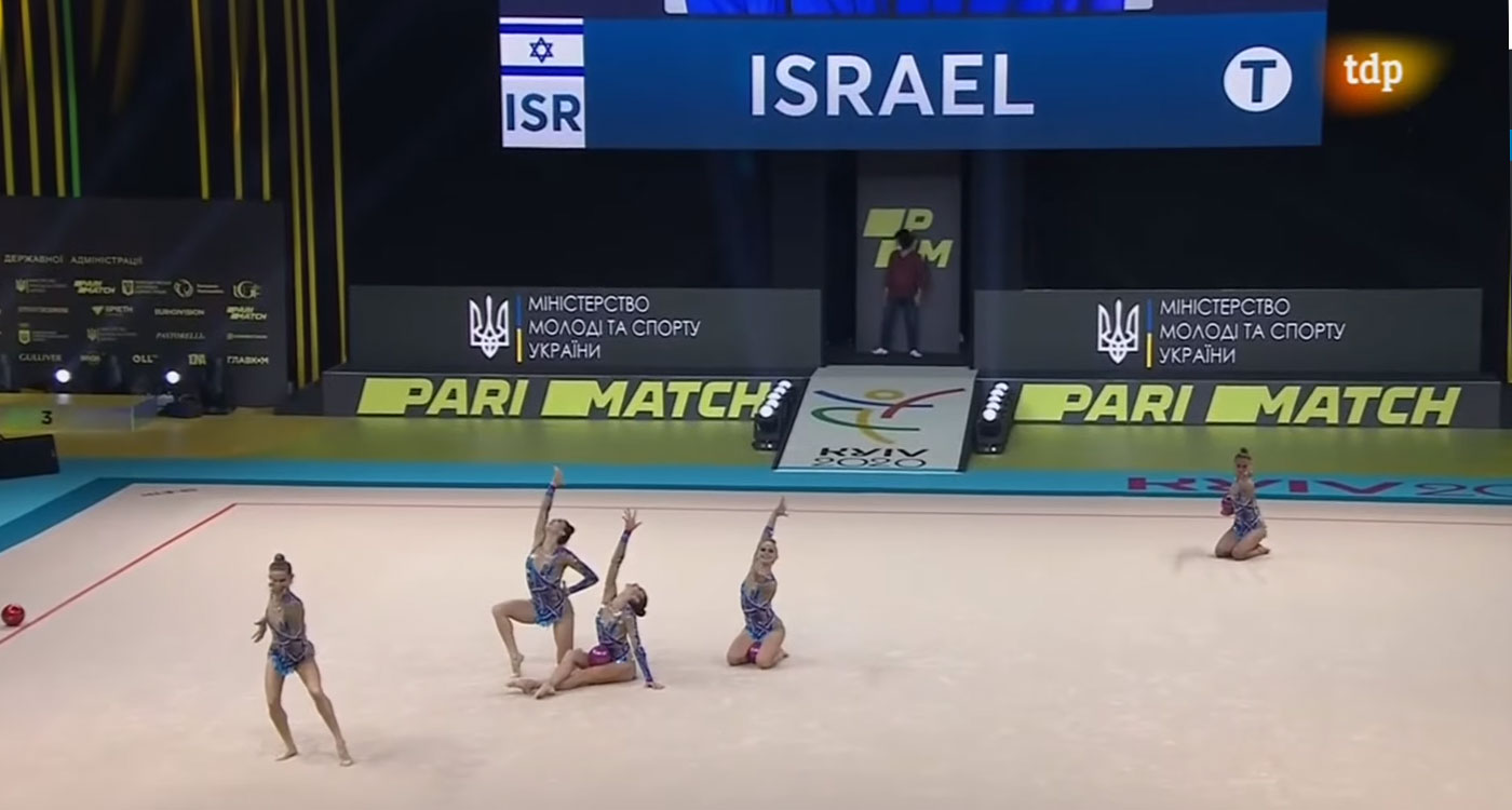 Israeli rhythmic gymnasts win team and individual golds at European ...