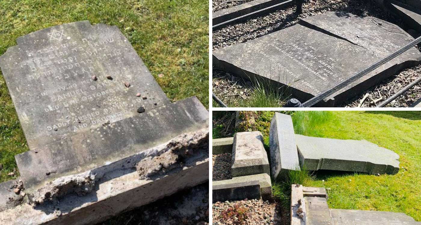 Jewish graves smashed: 'A very sad day for Belfast'