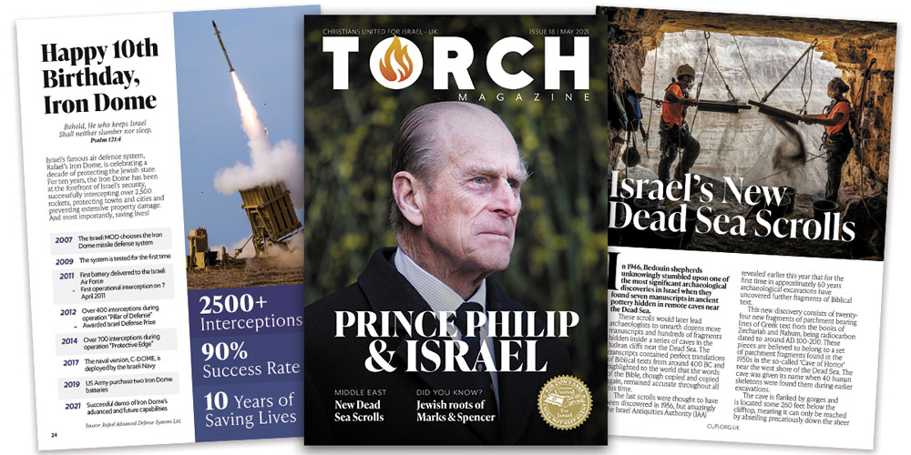 Encouragement in your stand with Israel – TORCH magazine now available!