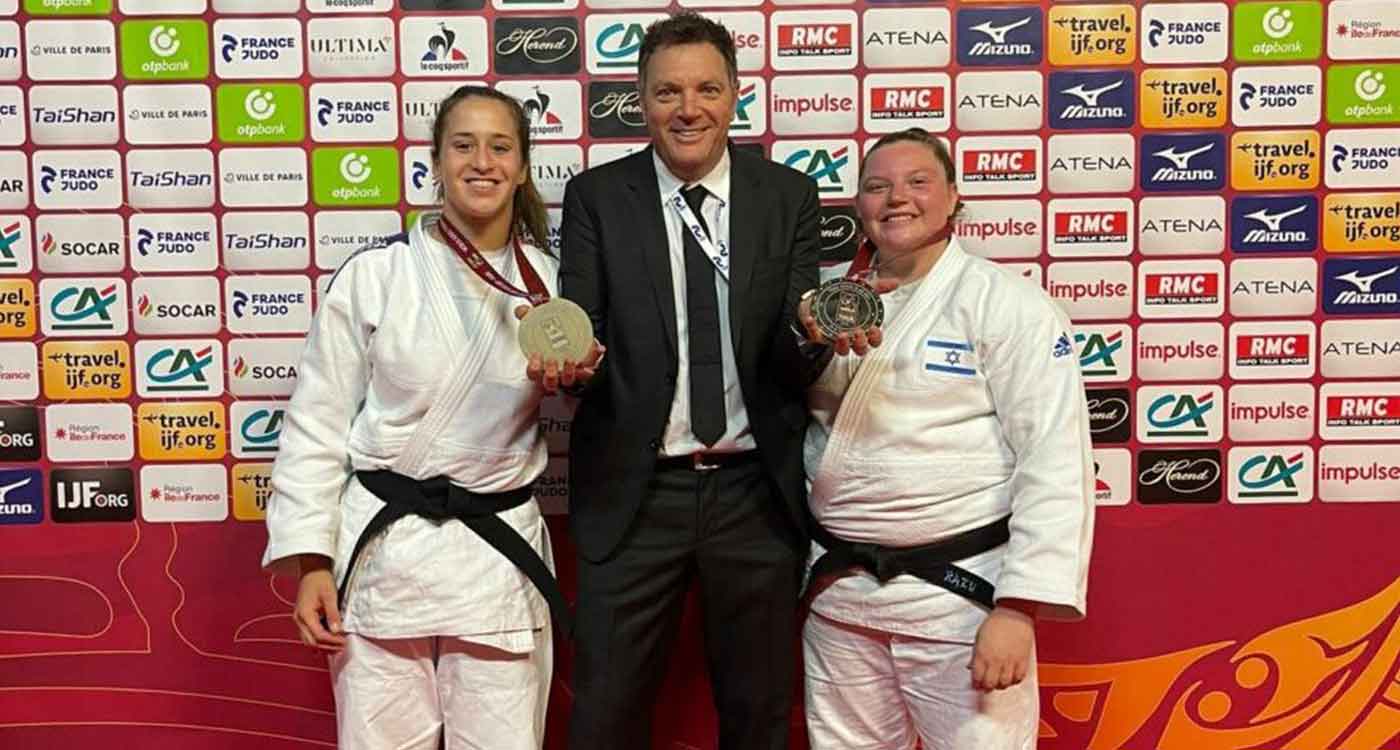 Israeli judokas win two golds and bronze in Paris Grand Slam
