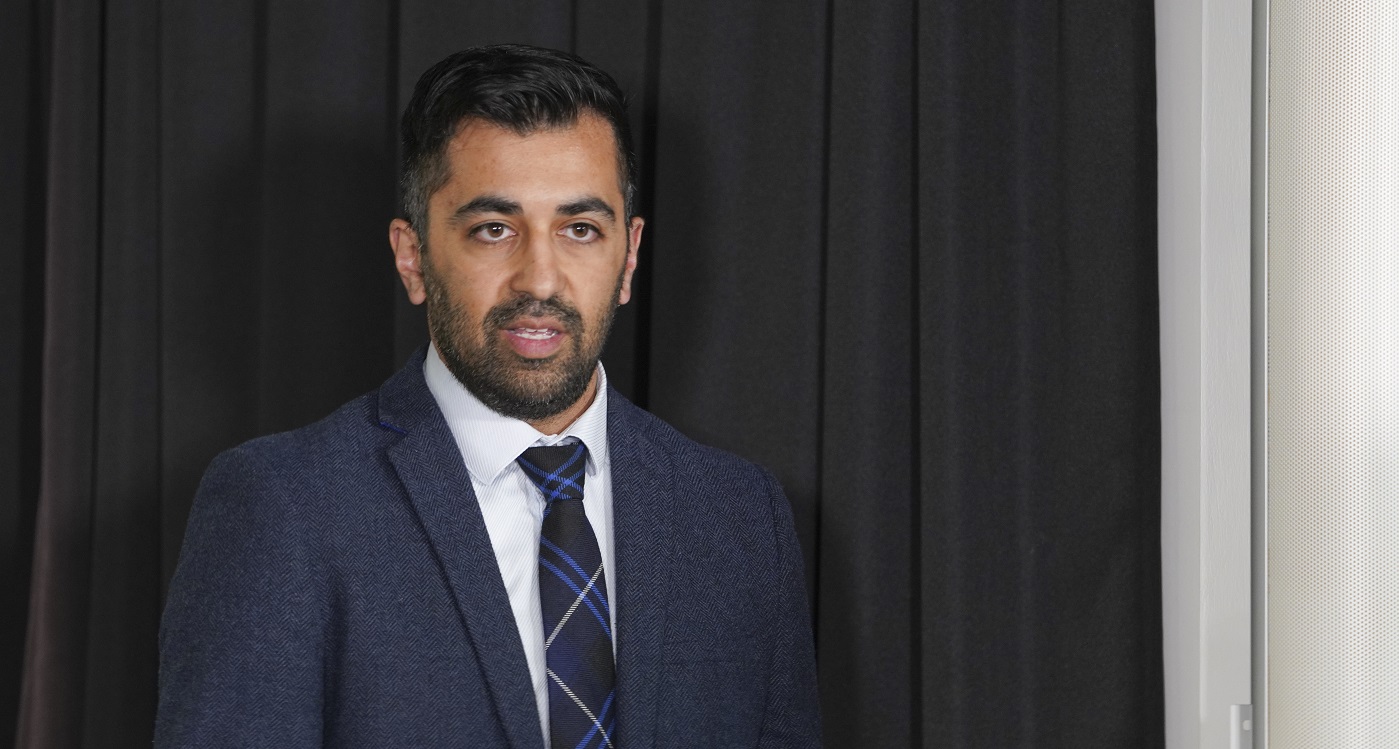 Scotland's new first minister met Hamas leader in parliament