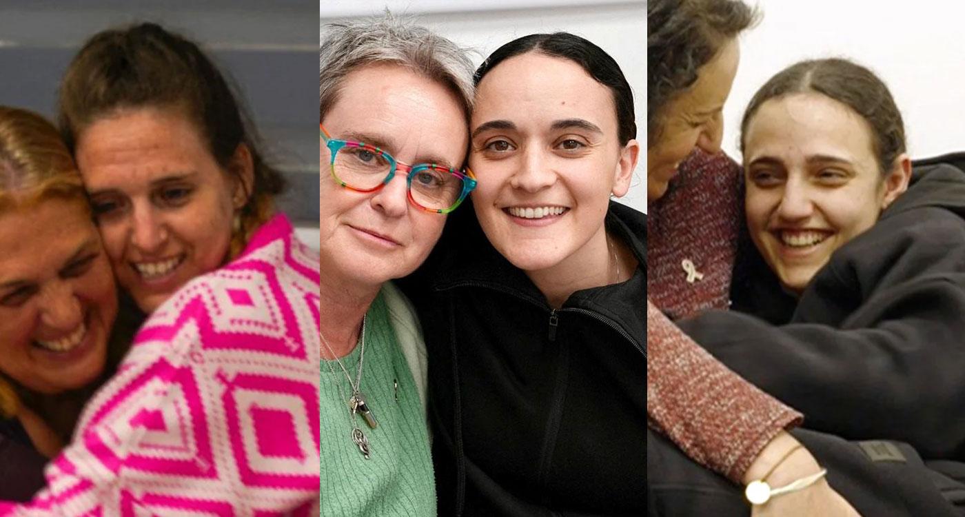 Three daughters of Zion returned home