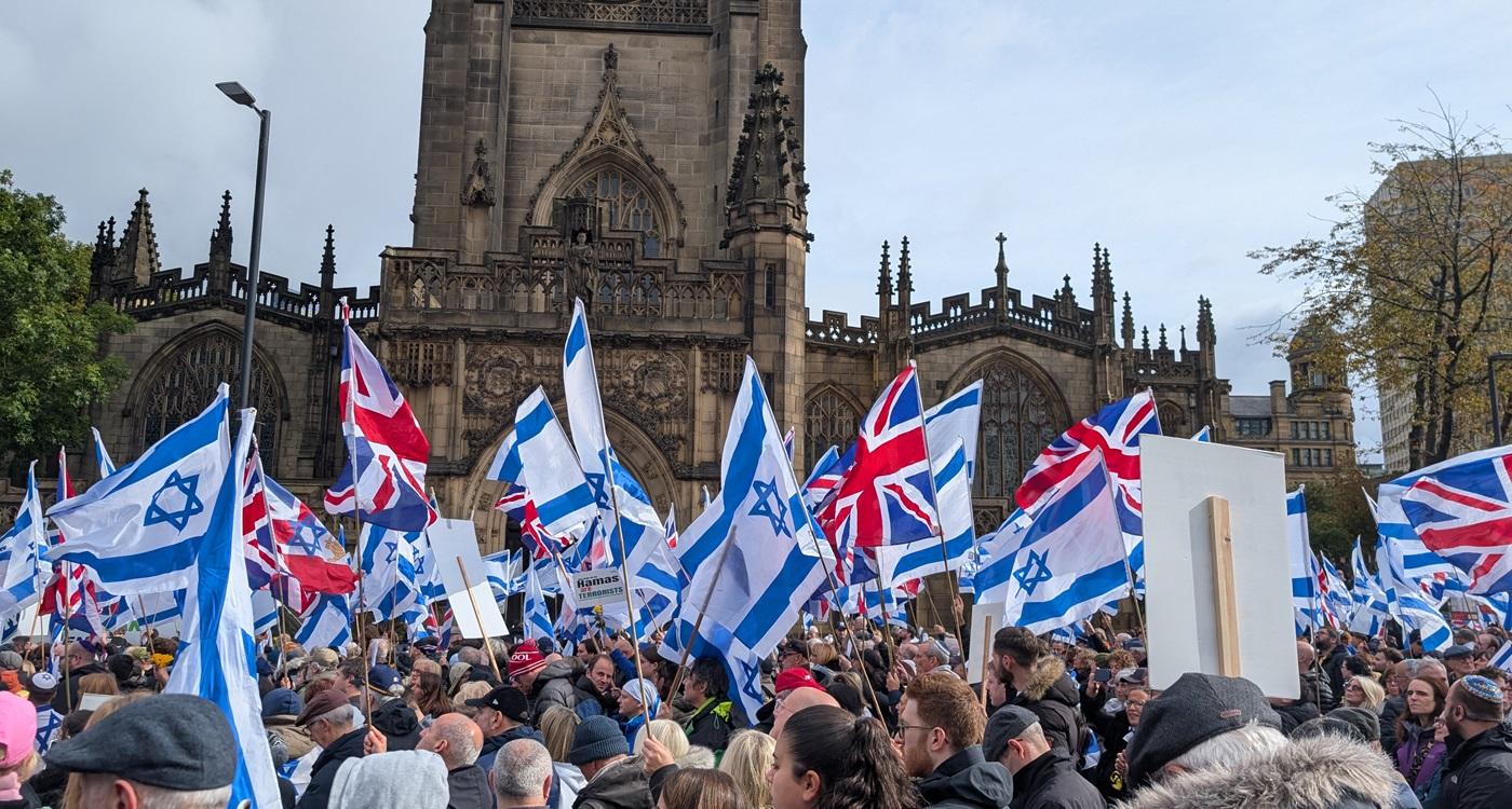 Hundreds of CUFI supporters join October 7th commemorations across the UK